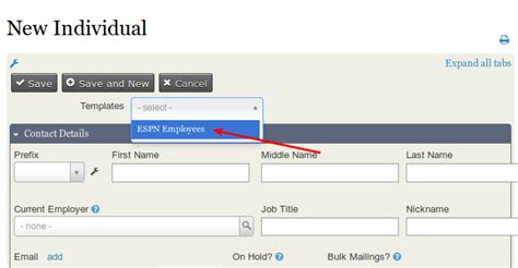Entity Templates Civicrm