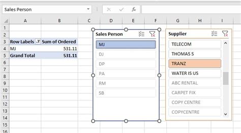 How To Use Pivot Table Slicers In Excel Automate Excel