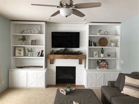 Built In Bookcase By Fireplace At Adam Goudeau Blog