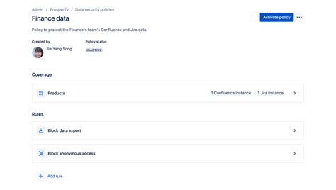 Create A Data Security Policy Atlassian Support