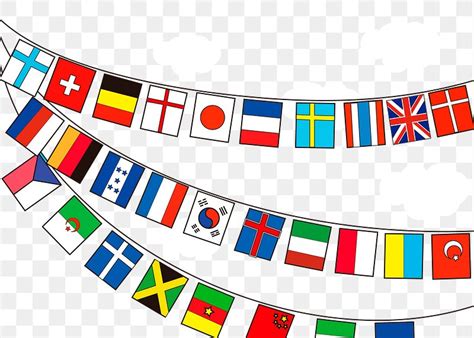 Printable International Flags