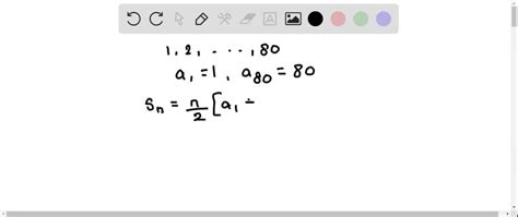 Solvedusing The Summation Algorithm Make A Table To Show The Value Of