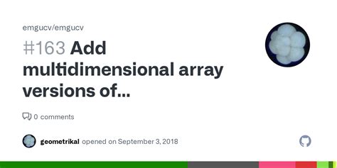 add multidimensional array versions of copyto setto t[] data · issue 163 · emgucv emgucv · github