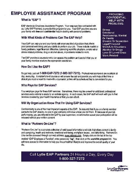 New Eap Informational Flyer 2 2 09