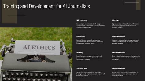 training and development for ai journalists automated journalism ppt