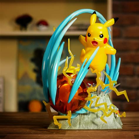 Pokemon Pikachu Anniversary Deluxe Statue With Lighting Function 32