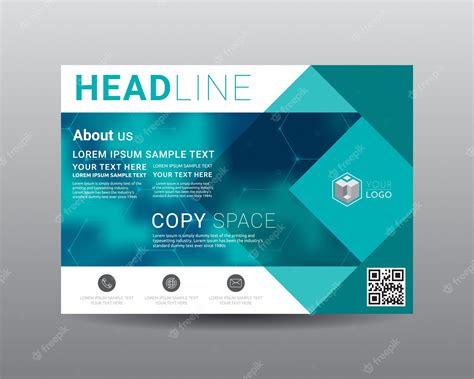 Premium Vector Business Presentation Layout Design Template