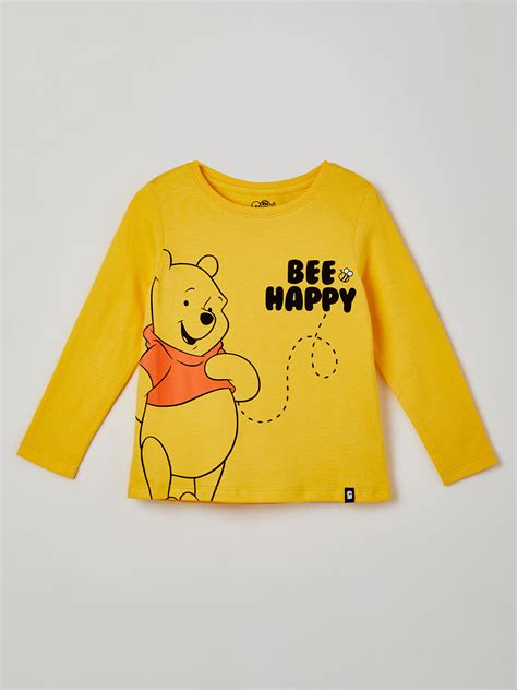 Buy Winnie The Pooh Happy Girls T Shirt Online