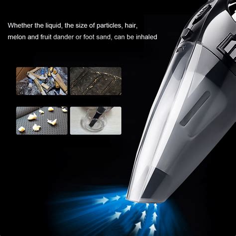 High Power 120w Portable Vacuum Cleaner Small Car Vicedeal