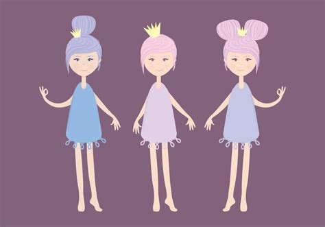 Vector Cute Fairies 137899 Vector Art At Vecteezy