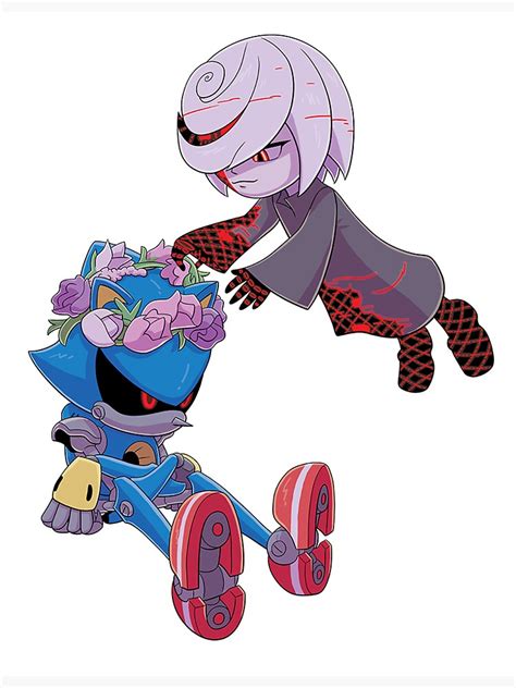 Metal Sonic And Sage Sticker For Sale By Jamesnelsonart Redbubble
