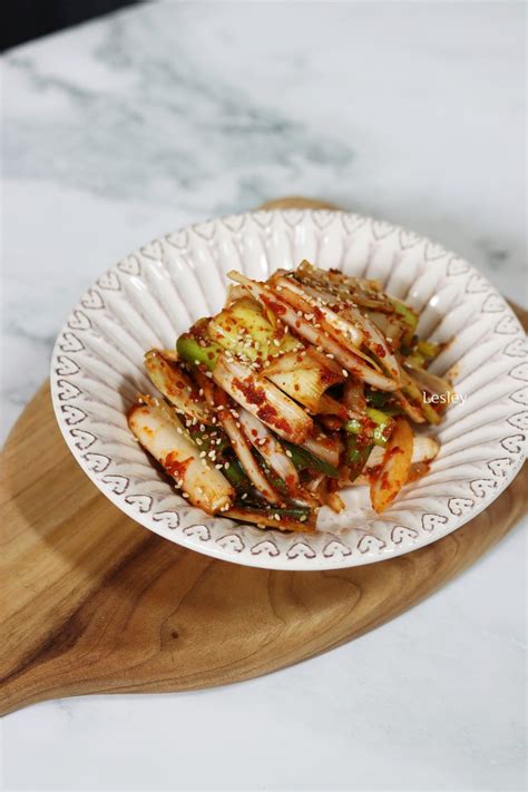 백종원 대파김치 만들기 파김치 담그는법 파김치 양념 레시피 쉬운 김치종류 네이버 블로그