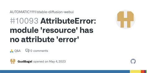 Attributeerror Module Resource Has No Attribute Error