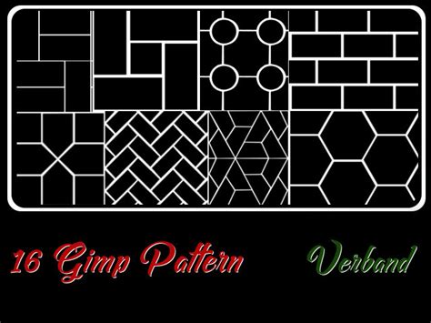 Gimp Pattern Verbaende By Thobar On Deviantart