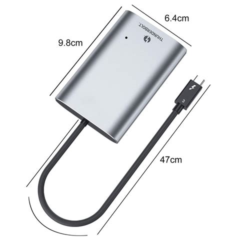 4xems Type C Thunderbolt To Dual Hdmi Display Adapter