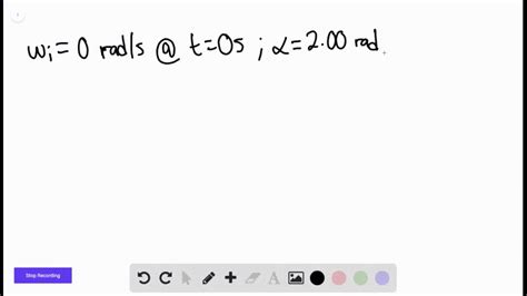 Solveda Wheel Starting From Rest Rotates With A Constant Angular