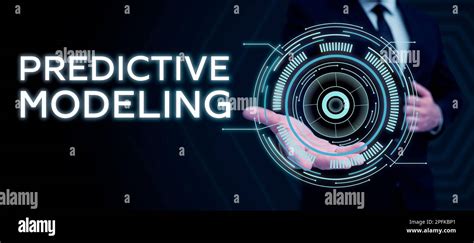 Hand Writing Sign Predictive Modeling Business Showcase Maintenance