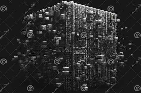 Data Structure Concept Created With Generative Ai Stock Illustration Illustration Of Binary