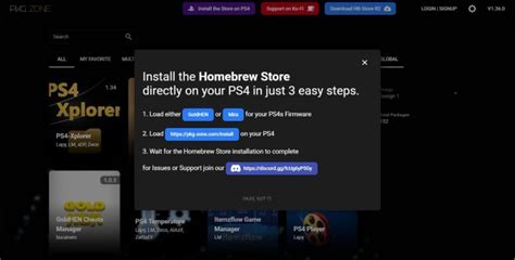 Ps4 Le Nouveau Online Homebrew Store De Lightningmods