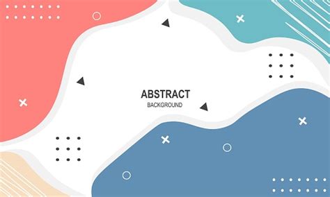 엘리미티드 스타일 컬러풀 한 파스텔 추상 배경 요소 벡터 잡지 표지에 대한 스톡 벡터 아트 및 기타 이미지 잡지 표지 0명