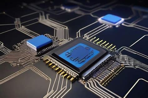 Premium Ai Image Technology Circuit Processor Innovation Network Concept