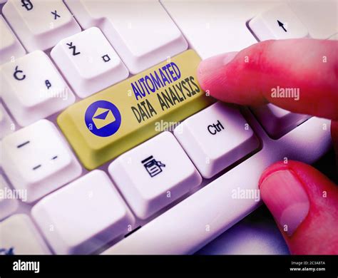 Word Writing Text Automated Data Analysis Business Photo Showcasing Artificial Intelligence And