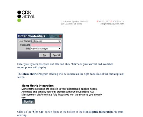 Lightspeed Evo Dealer Instructions