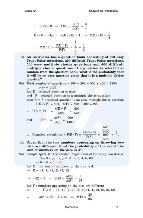 Ncert Solutions For Class 12 Maths Chapter 13 Exercise 13 1 Mathongo