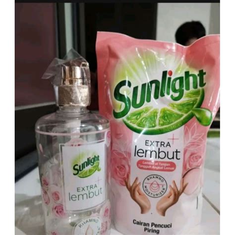 Jual Sunlight Extra Lembut Free Botol Shopee Indonesia