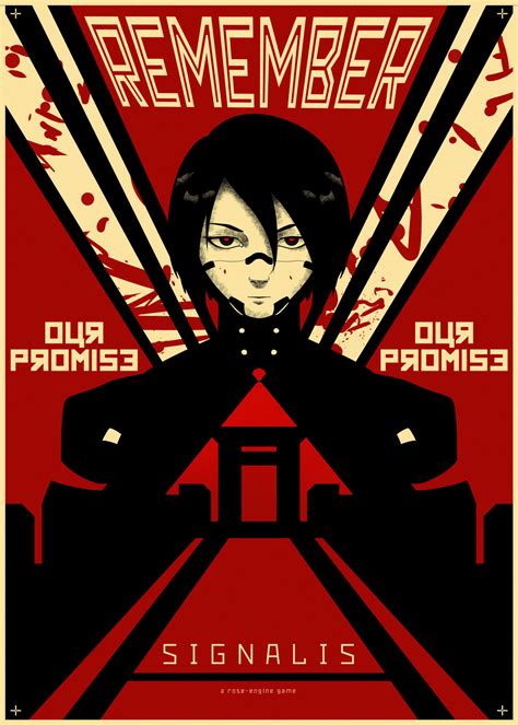 Signalis Poster By Ray Ana On Deviantart