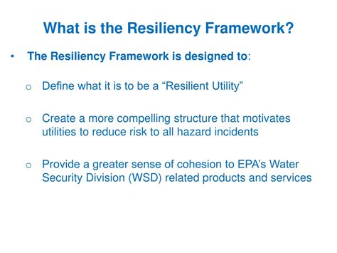 Ppt Resiliency Framework And The Route To Resilience Tool Powerpoint