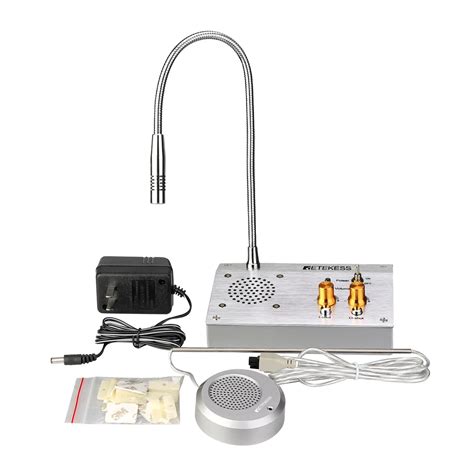 Cheap W Dual Way Window Counter Intercom Interphone System Counter Communication System For