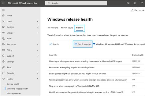 Como Marcar O Estado De Funcionamento Da Versão Do Windows Microsoft Learn
