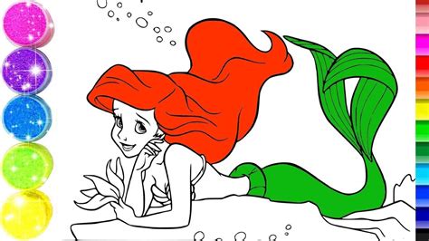 Як Намалювати Аріель🎨 Намалювати малюнок Аріель🎨 Малювання для дітей