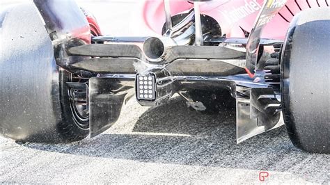 Ferrari F1 75 Diffuser Detail Photo Gallery
