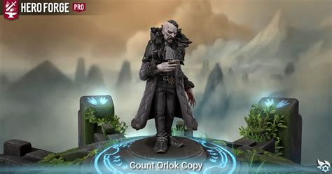 Count Orlok Copy Made With Hero Forge