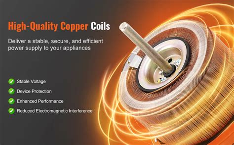 Vevor 1000va Auto Variable Voltage Transformer 7 69 Amp 110v Input 0 130v Output Ac Voltage