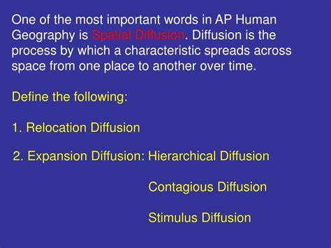 What Is Spatial Diffusion Whatsj