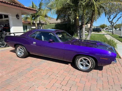 1970 Plymouth Barracuda Purple For Sale