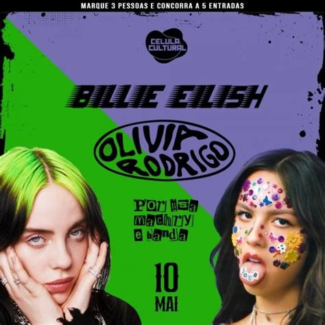 10 05 Sex Billie Eilish And Olivia Rodrigo Em Florianópolis Sympla