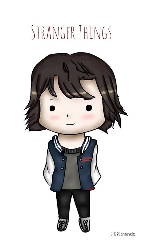 Stranger Things × Mike Wheeler Chibi By Hiktrends ☆ Redbubble