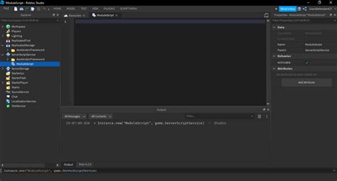 Creating ModuleScript Using Instance New Causes Issues Scripting Support Developer Forum