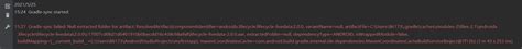 Android Studio Installing A Gradle Error Gradle Sync Failed Null