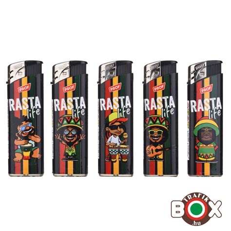Öngyújtó Prof Elektromos Rasta Life 41804821 Trafikboxhu