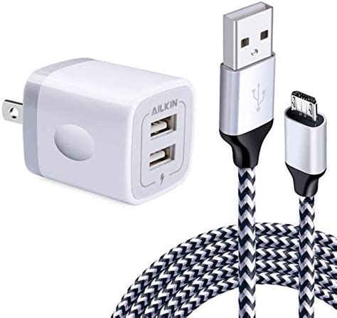 Amazon Com Galaxy S Smartphone Adaptive Fast Charging Wall Charger Kit Set With Micro USB