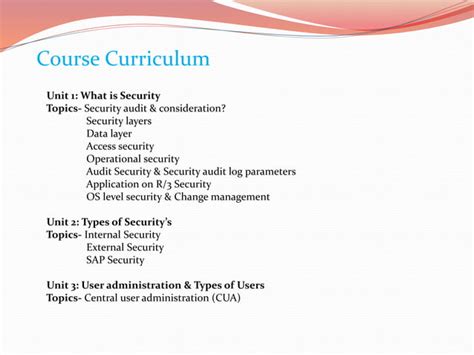 Sap Security Training Pptx