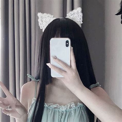 Yomorio Neko Girl Headband Cat Ears Headpiece Cute Cat Cosplay Accesso