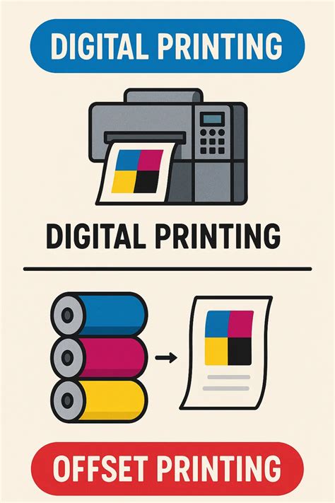 Offset Printing Vs Digital Printing Showdown Differences Percetakan