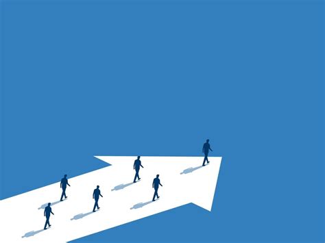 Teamwork Group Of Professional Business People Leaders Who Lead The