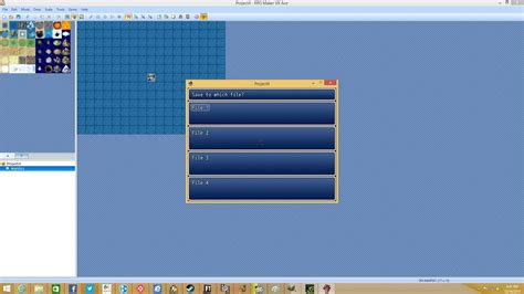 Rpg Maker Vx Ace Horizontal Title Menu Script Youtube